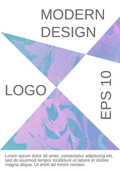 Creative fluid background from current forms Stock Vector by ...