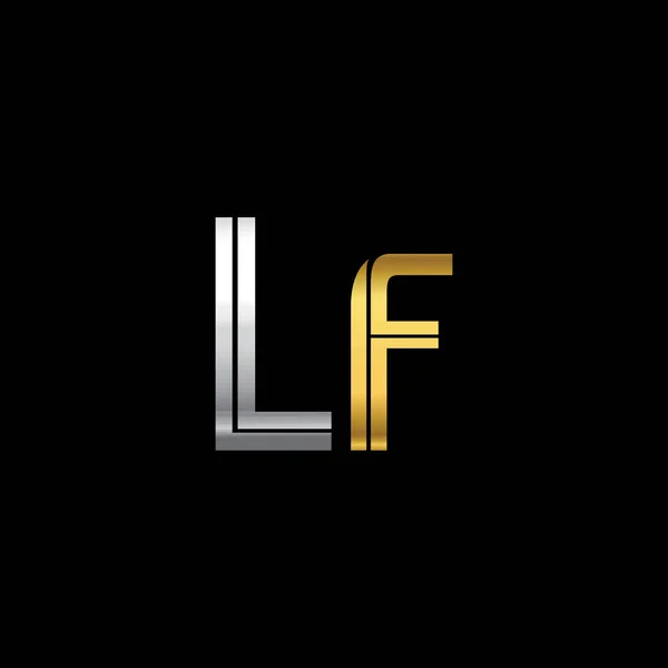 Lf logo imágenes de stock de arte vectorial | Depositphotos