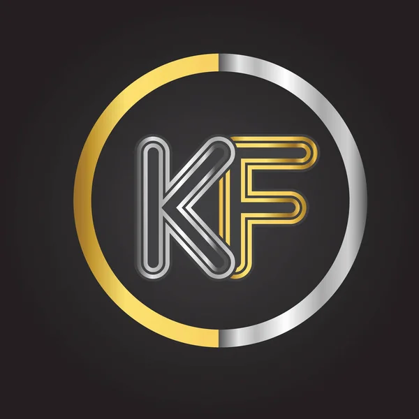 Kf letters Vector Art Stock Images | Depositphotos