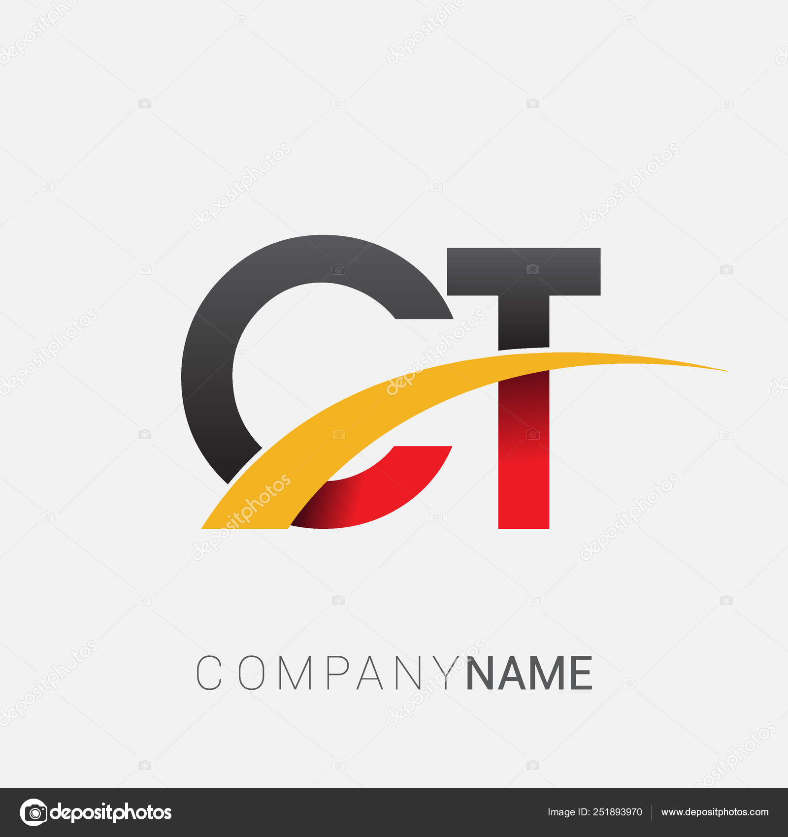 Letters Initial Logo Identity Illustration Stock Vector by ©wikaGrahic ...