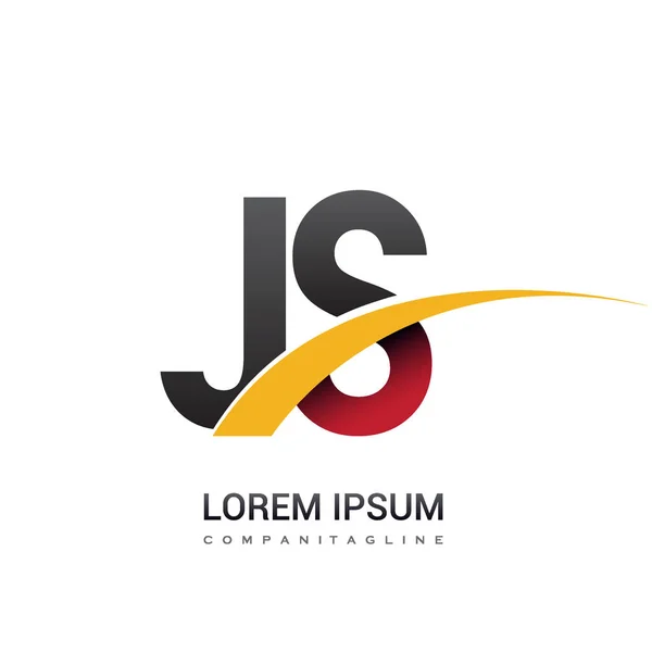 Js letters logo Vector Art Stock Images | Depositphotos