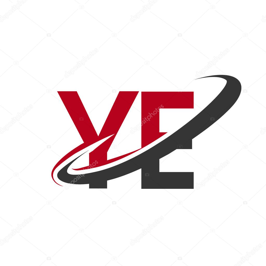 vector ilustraci n de letras rojas y negras ye 2024