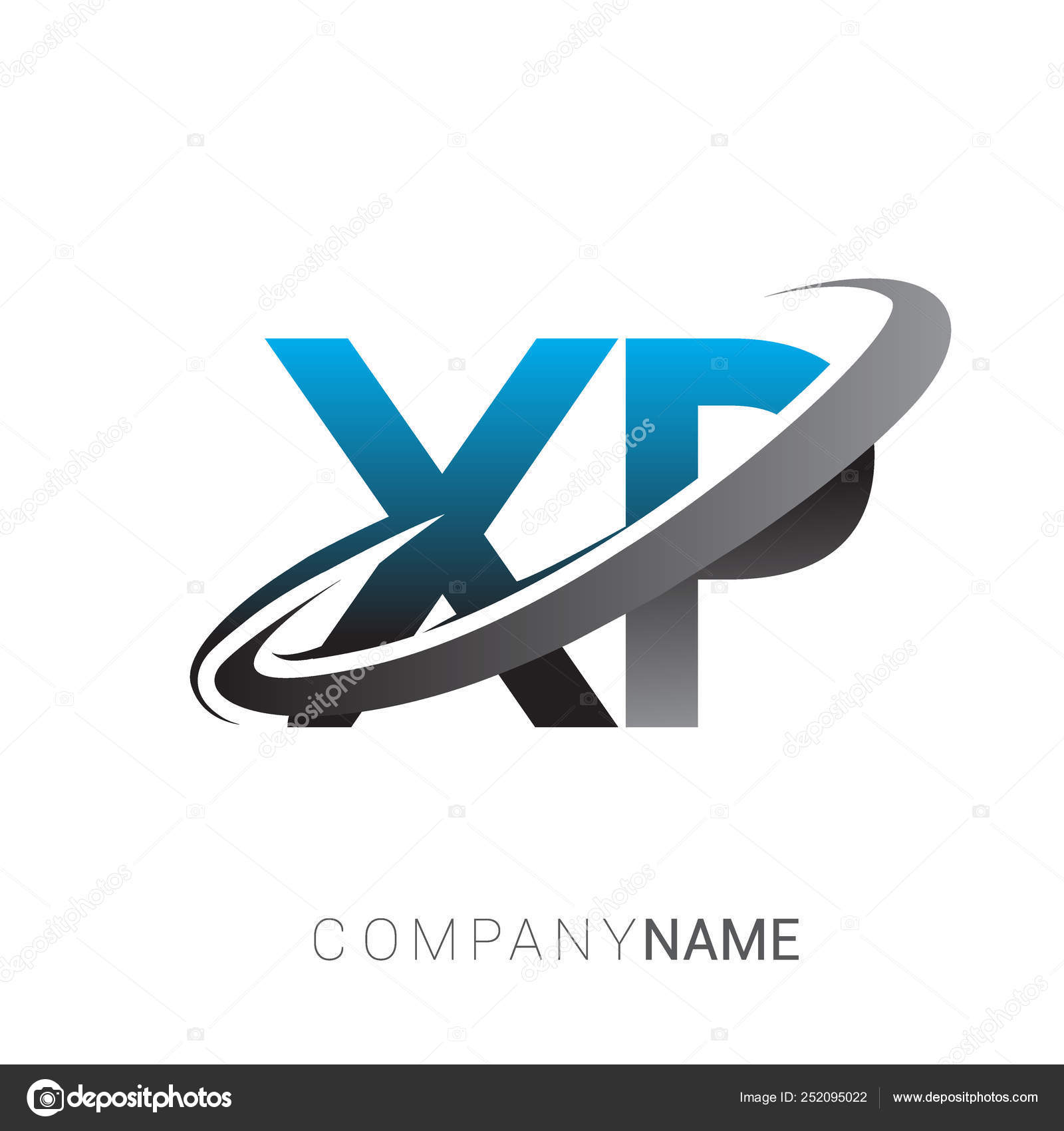 Vector Illustration Blue Black Letters Stock Vector by ©wikaGrahic ...