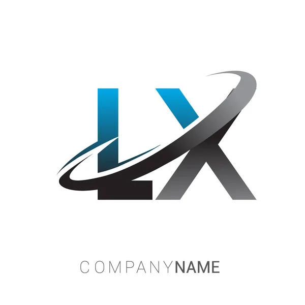 Vector Illustration Blue Black Letters Stock Vector by ©wikaGrahic ...