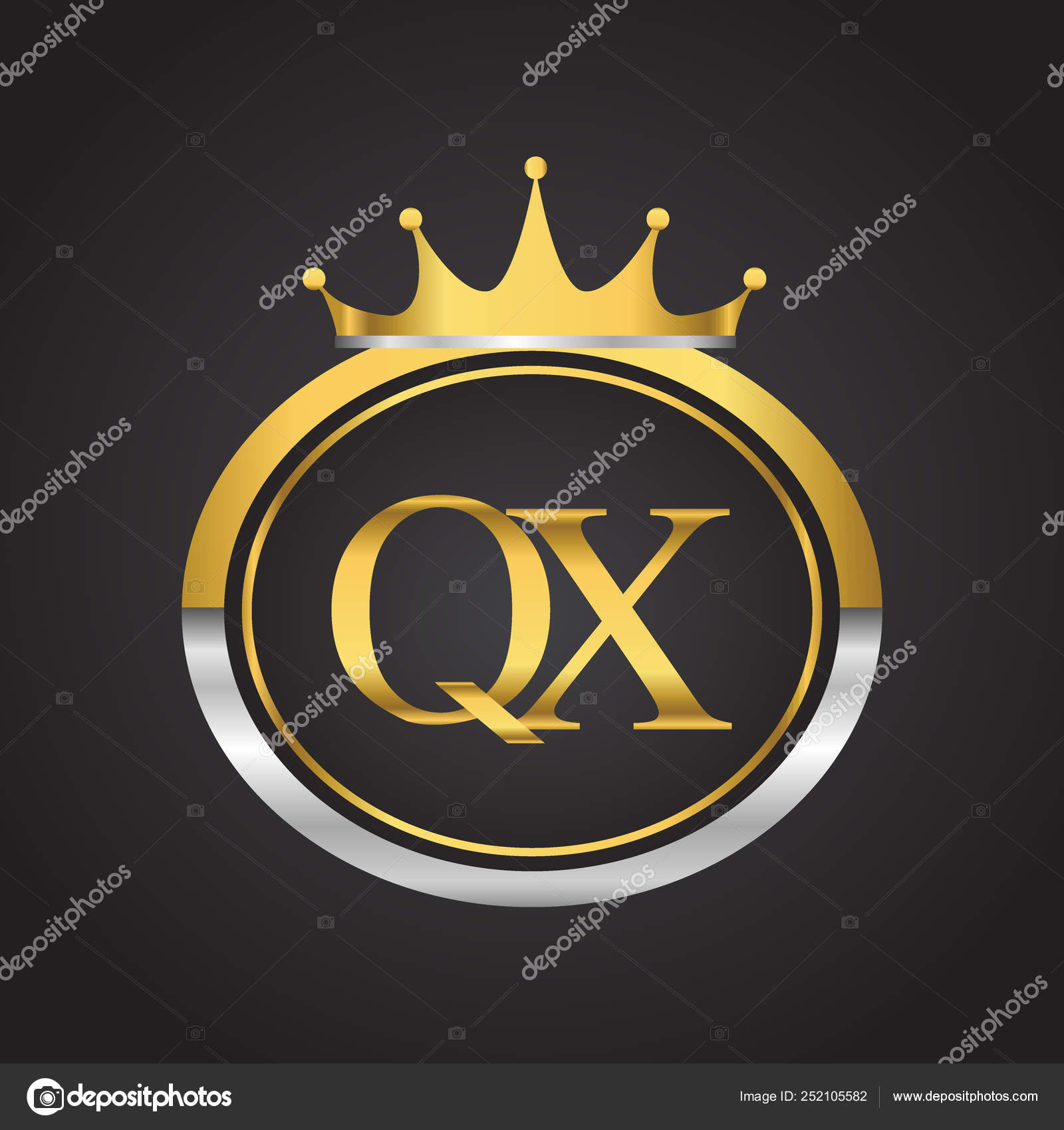 Vector Illustration Golden Letters Stock Vector Image by ©wikaGrahic ...
