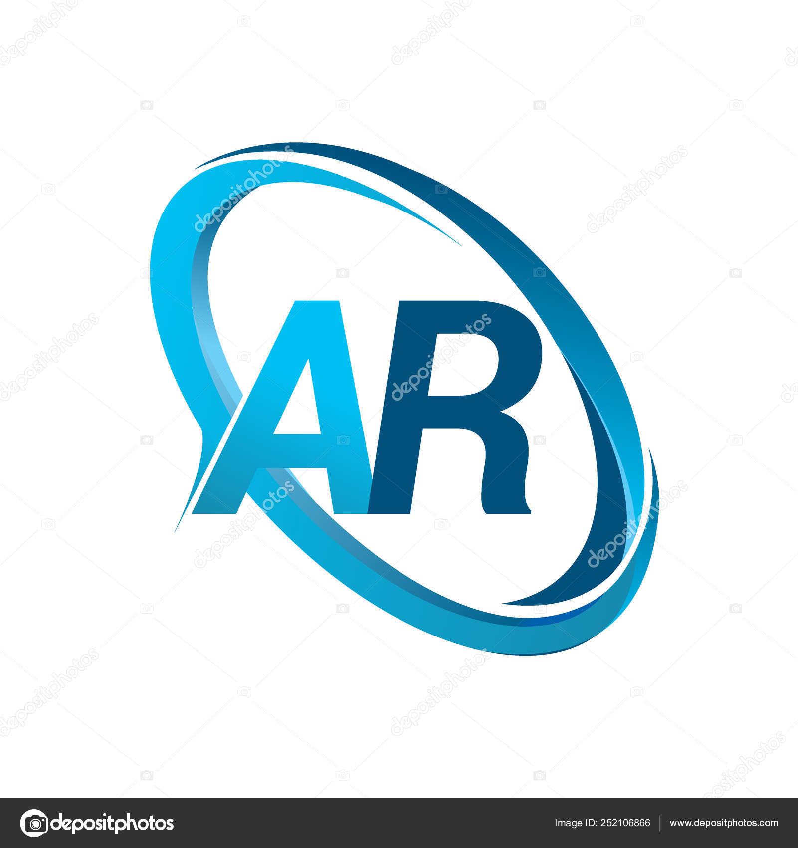 Vector Illustration Blue Letters Stock Vector Image by ©wikaGrahic ...