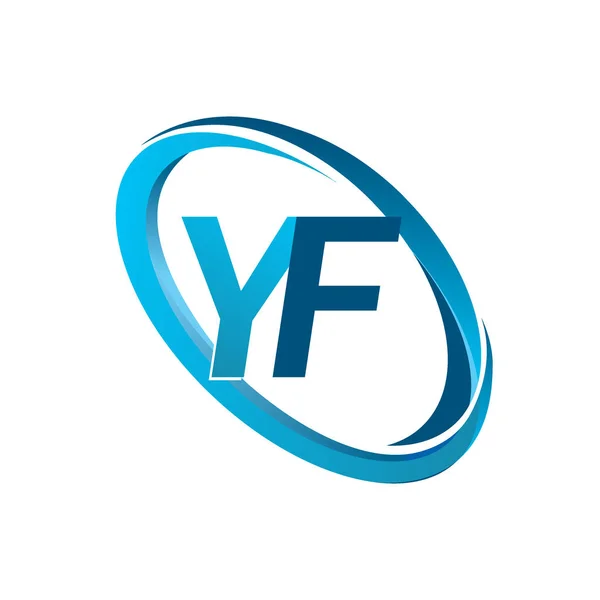Yf logo imágenes de stock de arte vectorial | Depositphotos