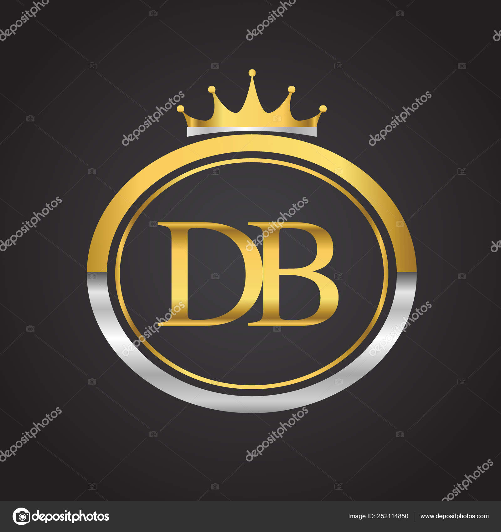 Vector Illustration Golden Letters Stock Vector by ©wikaGrahic 252114850