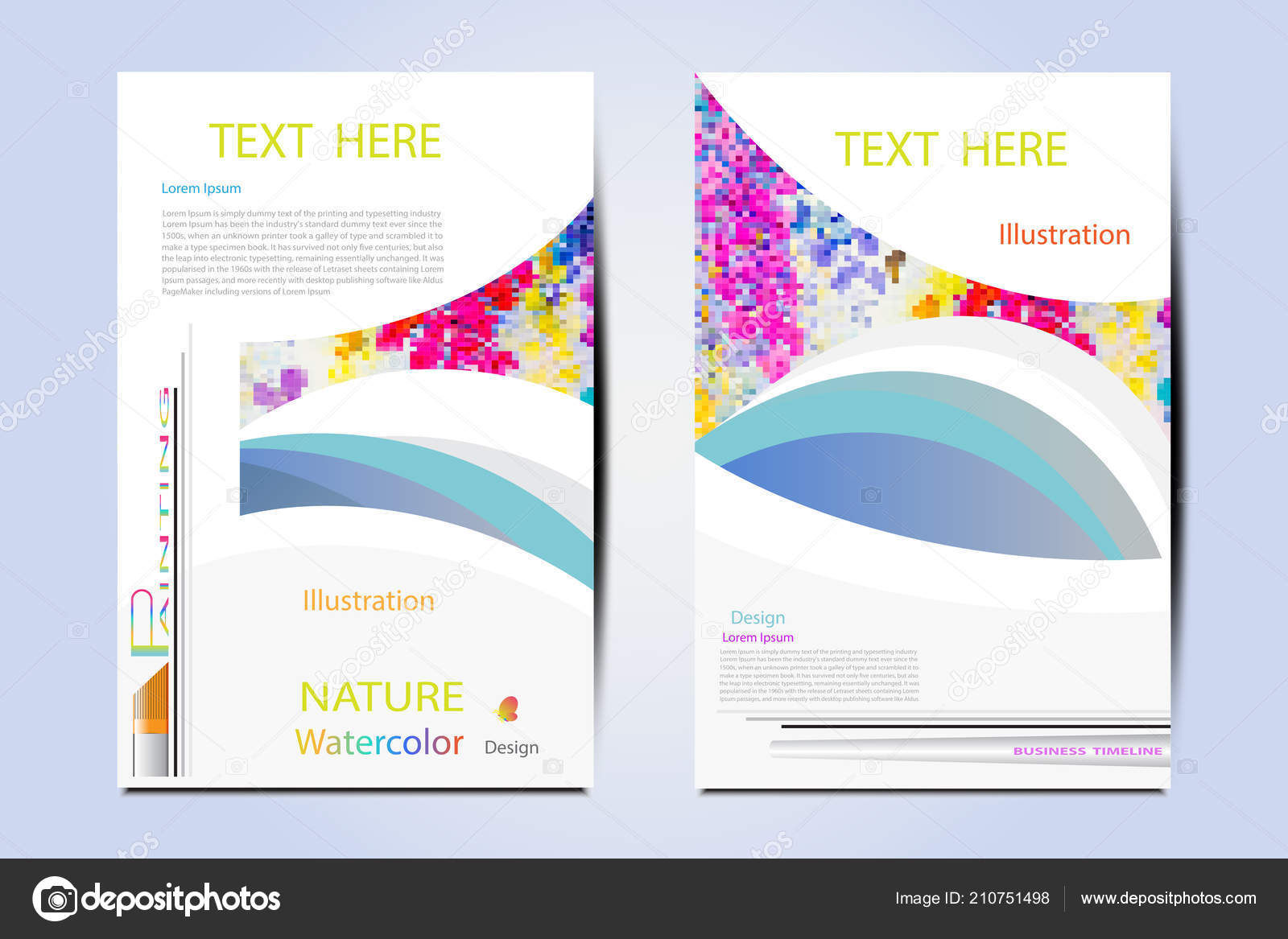 Creative Magazine Page Layout