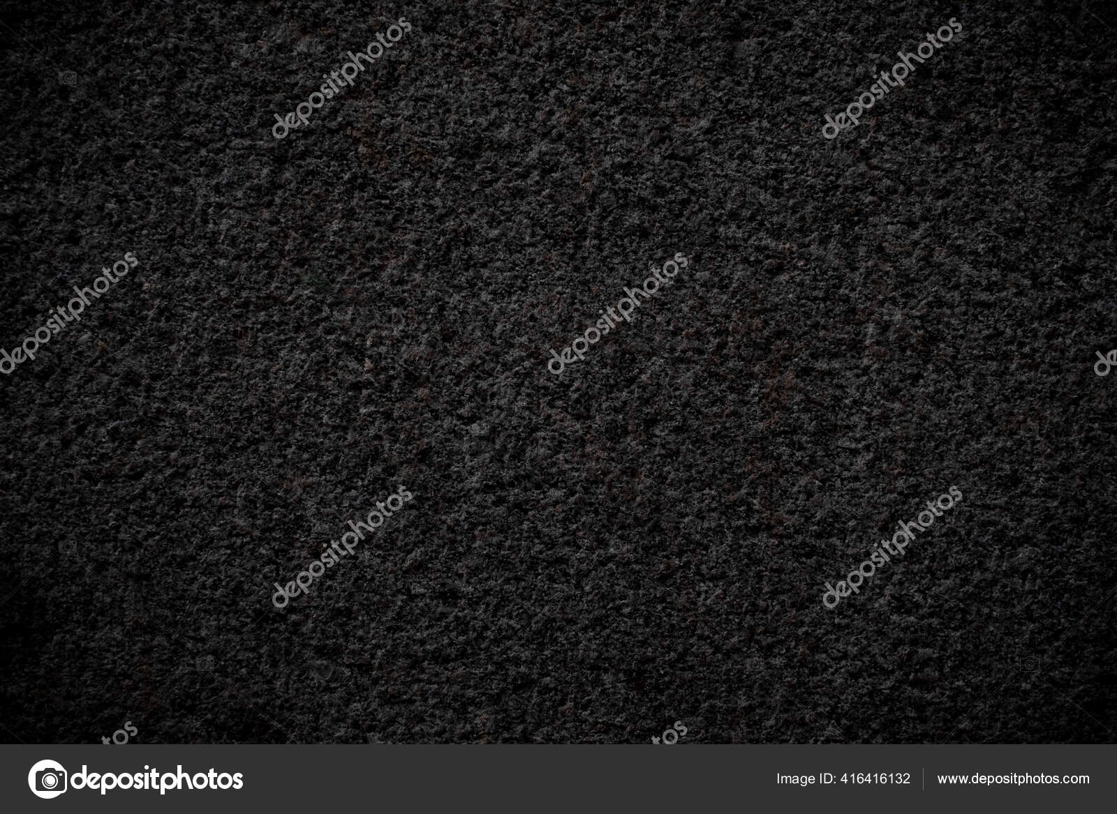 Black Concrete Rough Porous Texture Dark Background — Stock Photo ...