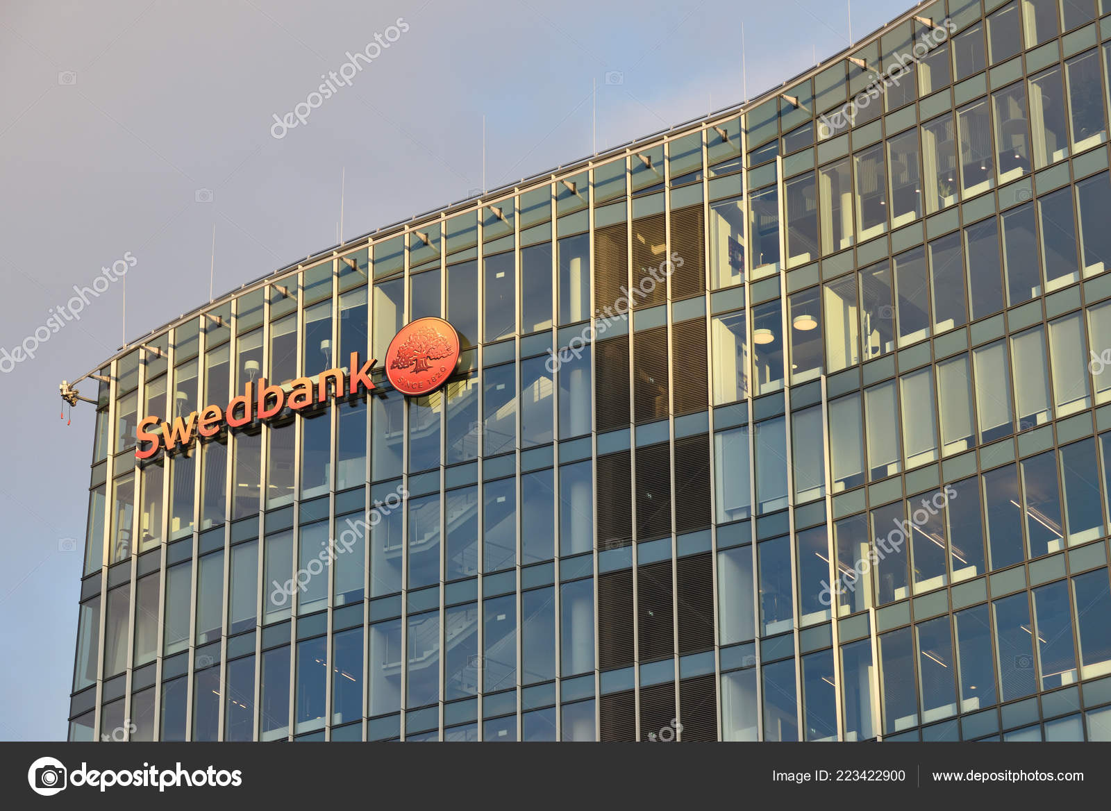 Vilnius October Office Logo Swedbank October 2018 Vilnius Lithuania ...