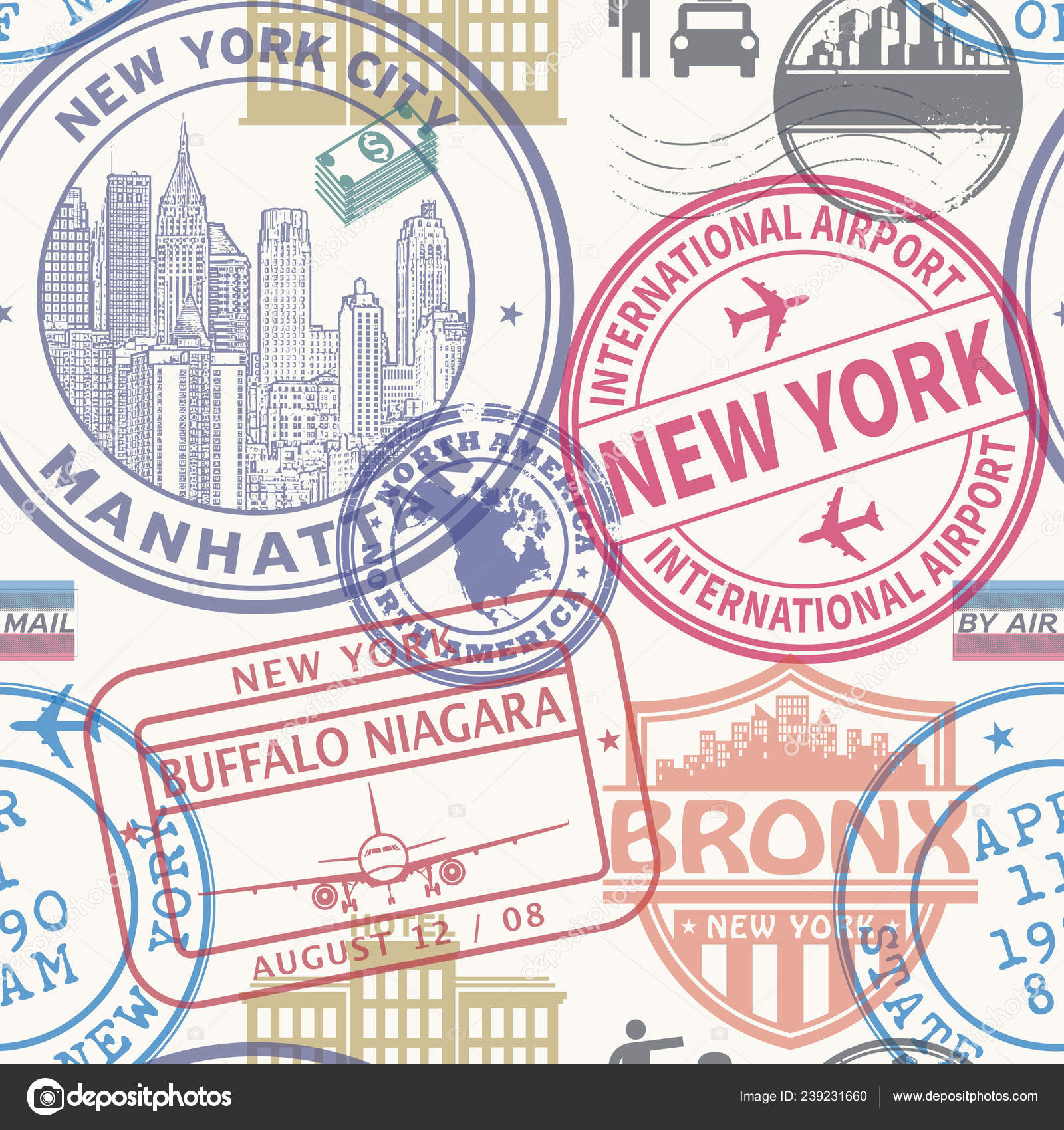 Vetor De Carimbo De Passaporte Carimbo Do Brasil Carimbo De Borracha