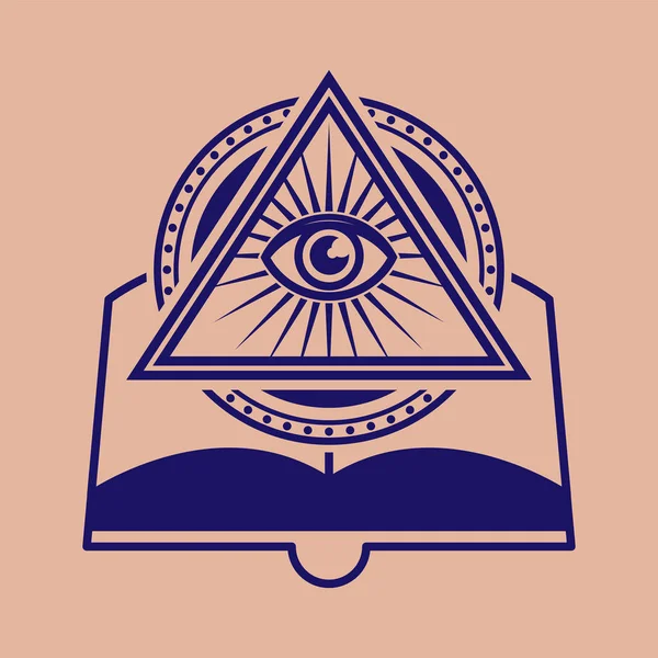 Illuminati Symbol Design. All See Eye Sign Stock Vector Image by ©_fla ...