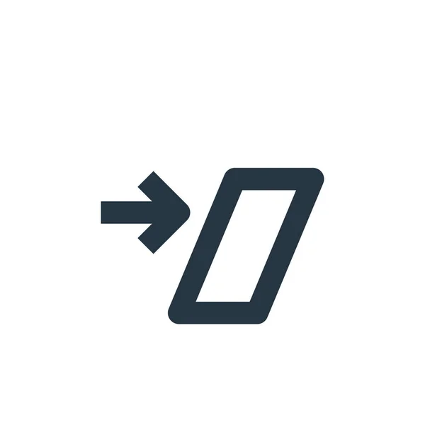 Arrow Vector Icon Arrow Editable Stroke Arrow Linear Symbol Use Stock ...