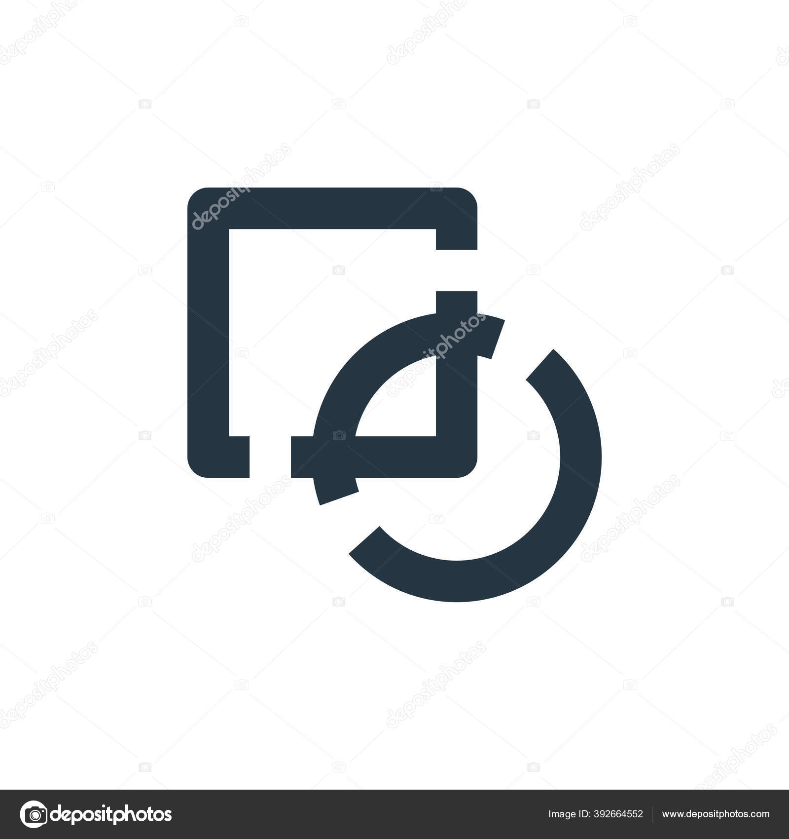 Intersect Vector Icon Intersect Editable Stroke Intersect Linear Symbol ...