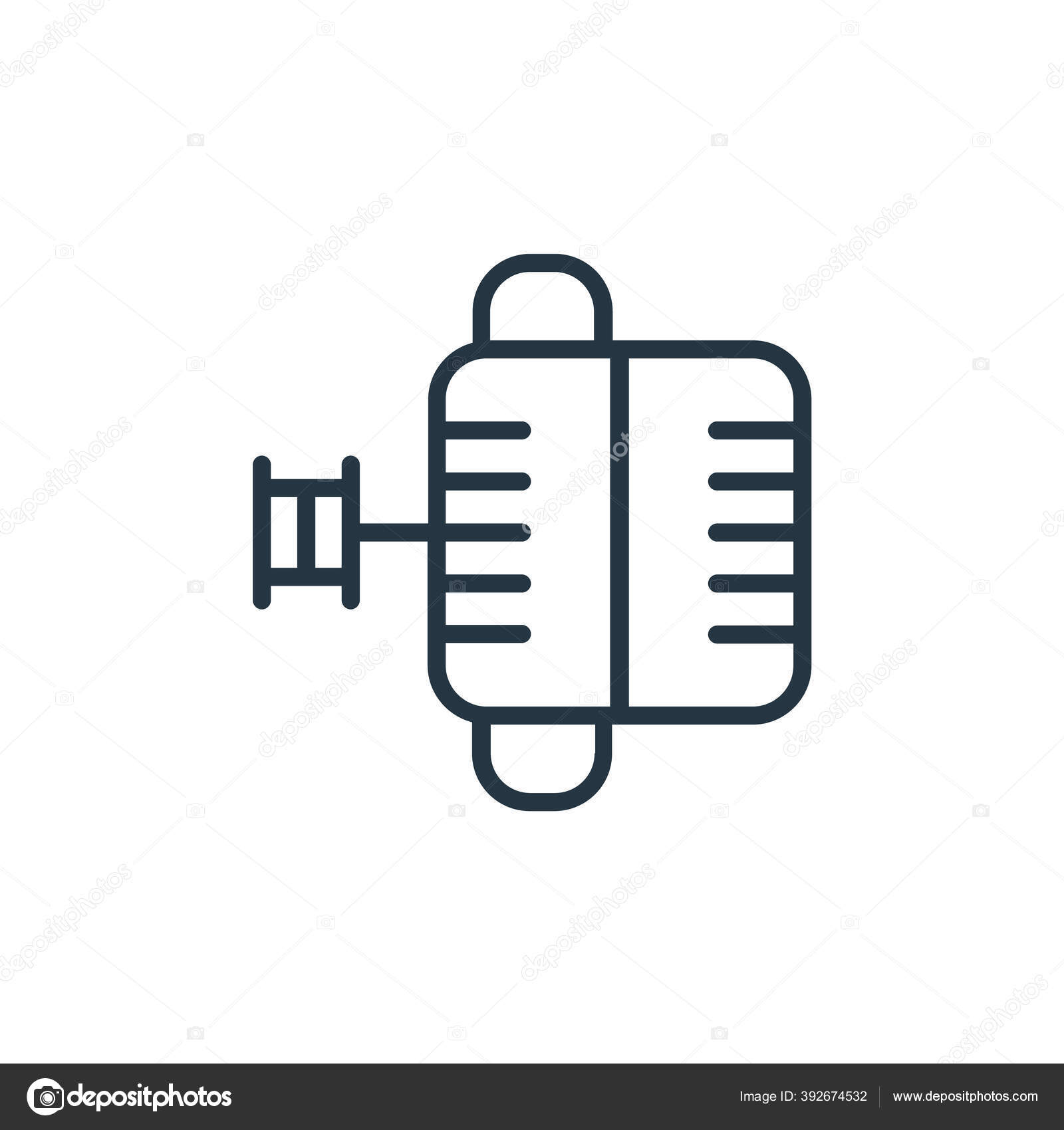 Alternator Vector Icon Alternator Editable Stroke Alternator Linear ...