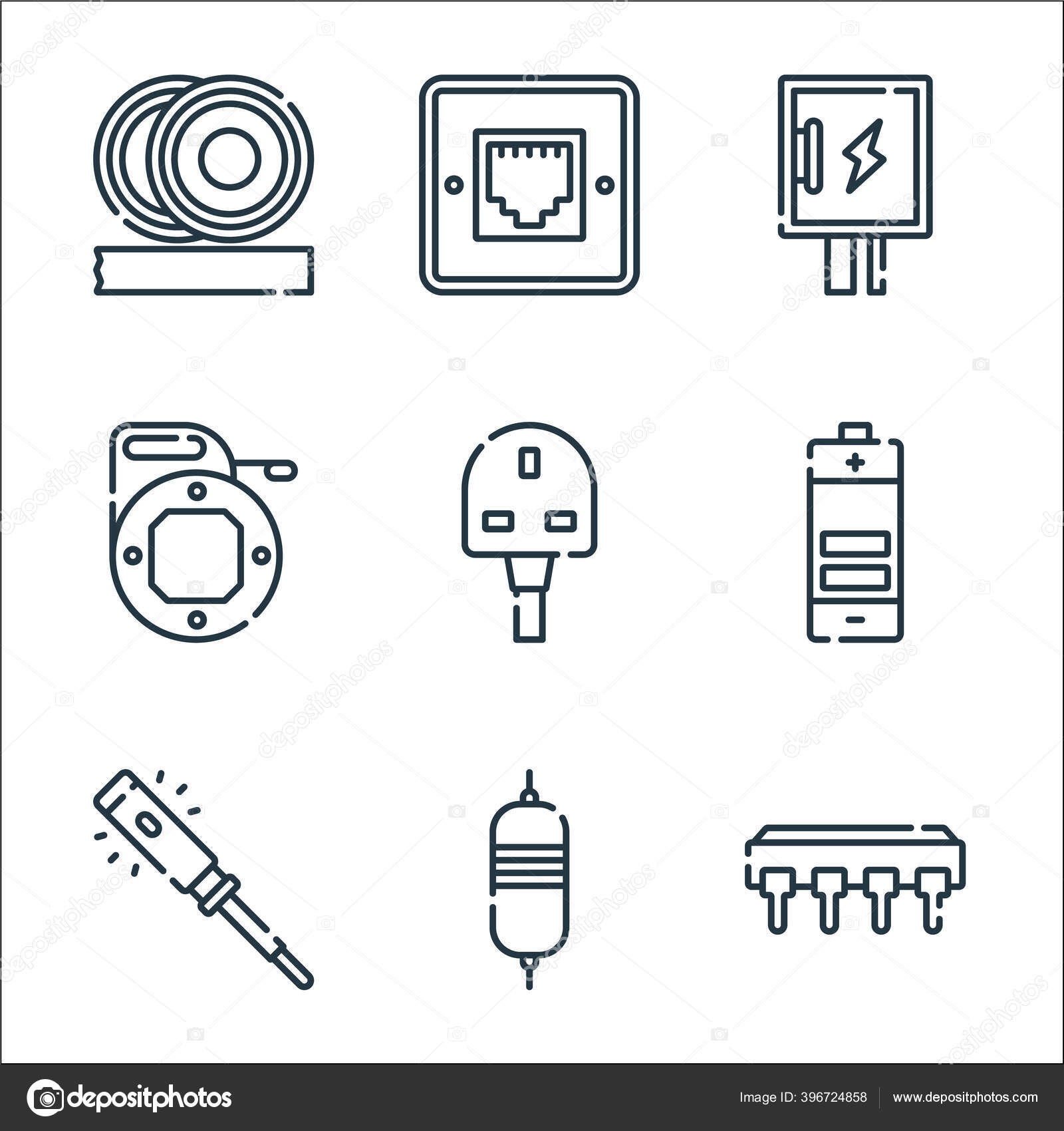 Electrician Tool Vector