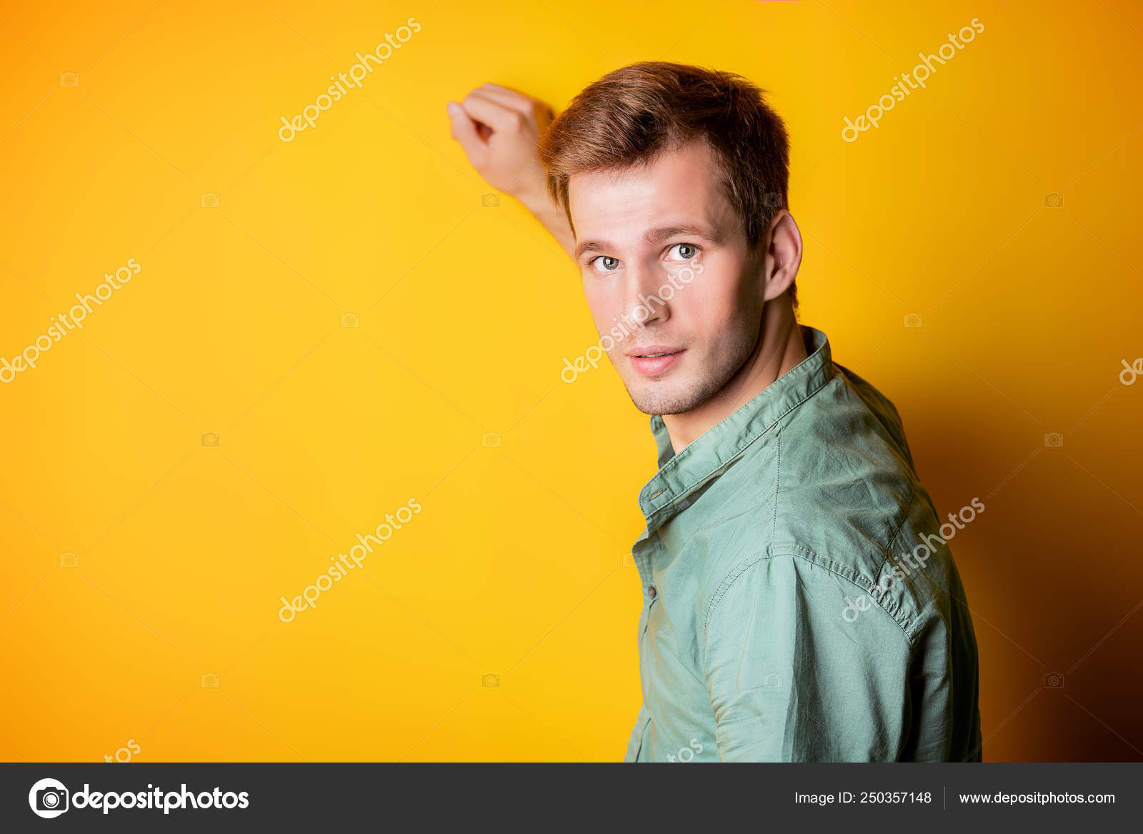 Bright young man Stock Photo by ©prometeus 250357148