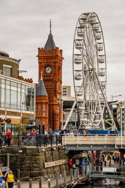 Wales Cardiff Docks Rebuit Tiger Bay – Stock Editorial Photo ...