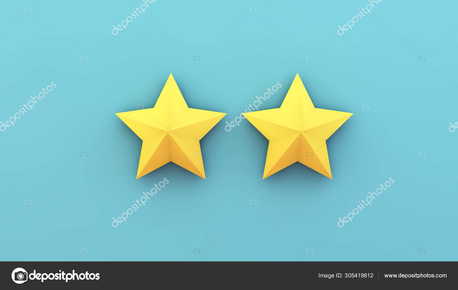 Two Star Blue Background Stock Photo by ©georgejmclittle 305419812