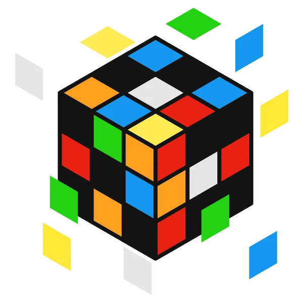Vector Outline Rubik Cube Icon Rubik Cube Line Icon Stock Vector by ... Vector Outline Rubik Cube Icon Rubik Cube Line Icon Stock Vector by ...