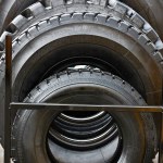 Tire stack background Stock Photo by ©baranq 12506591