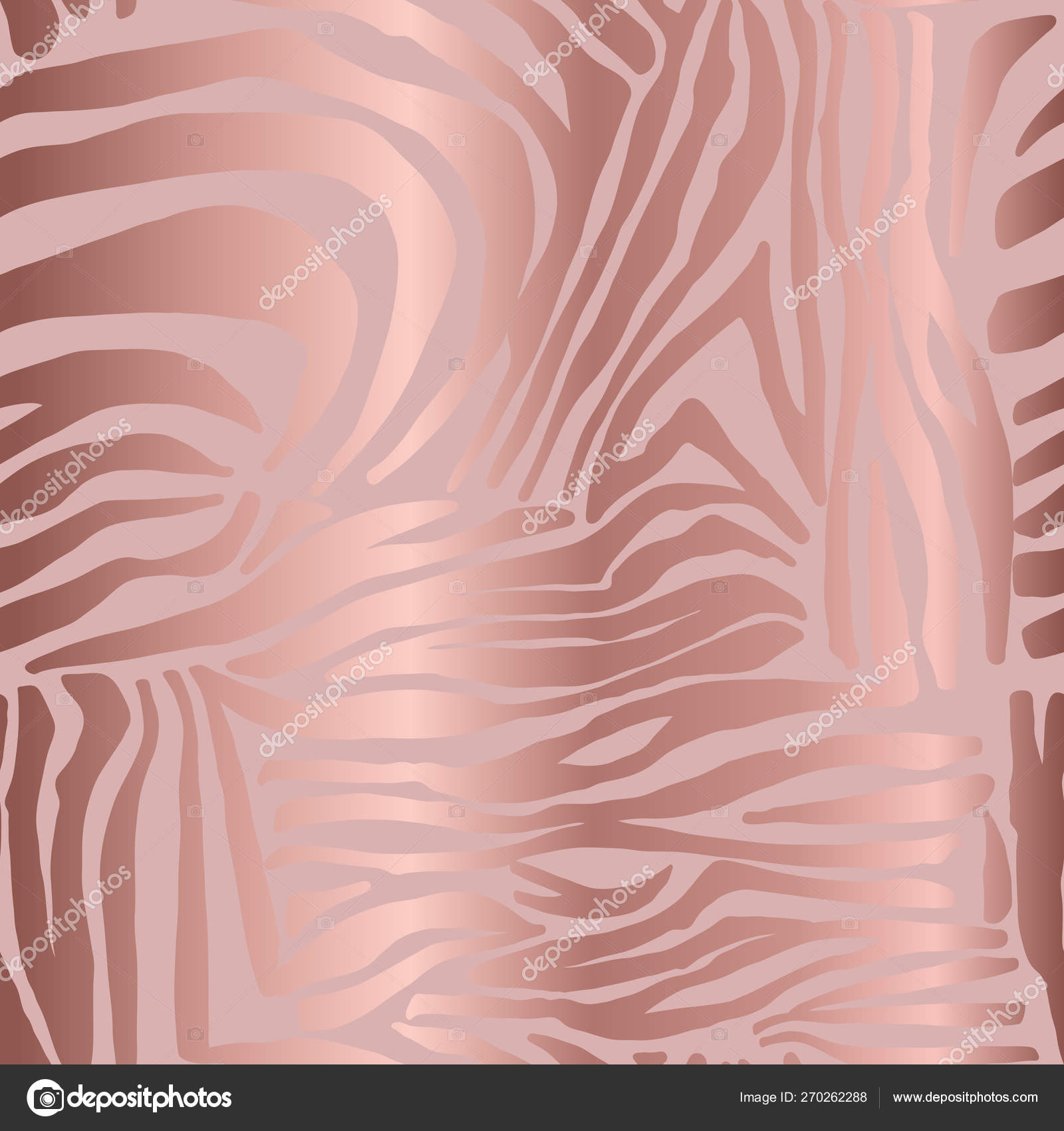 Pink Zebra Print Roses