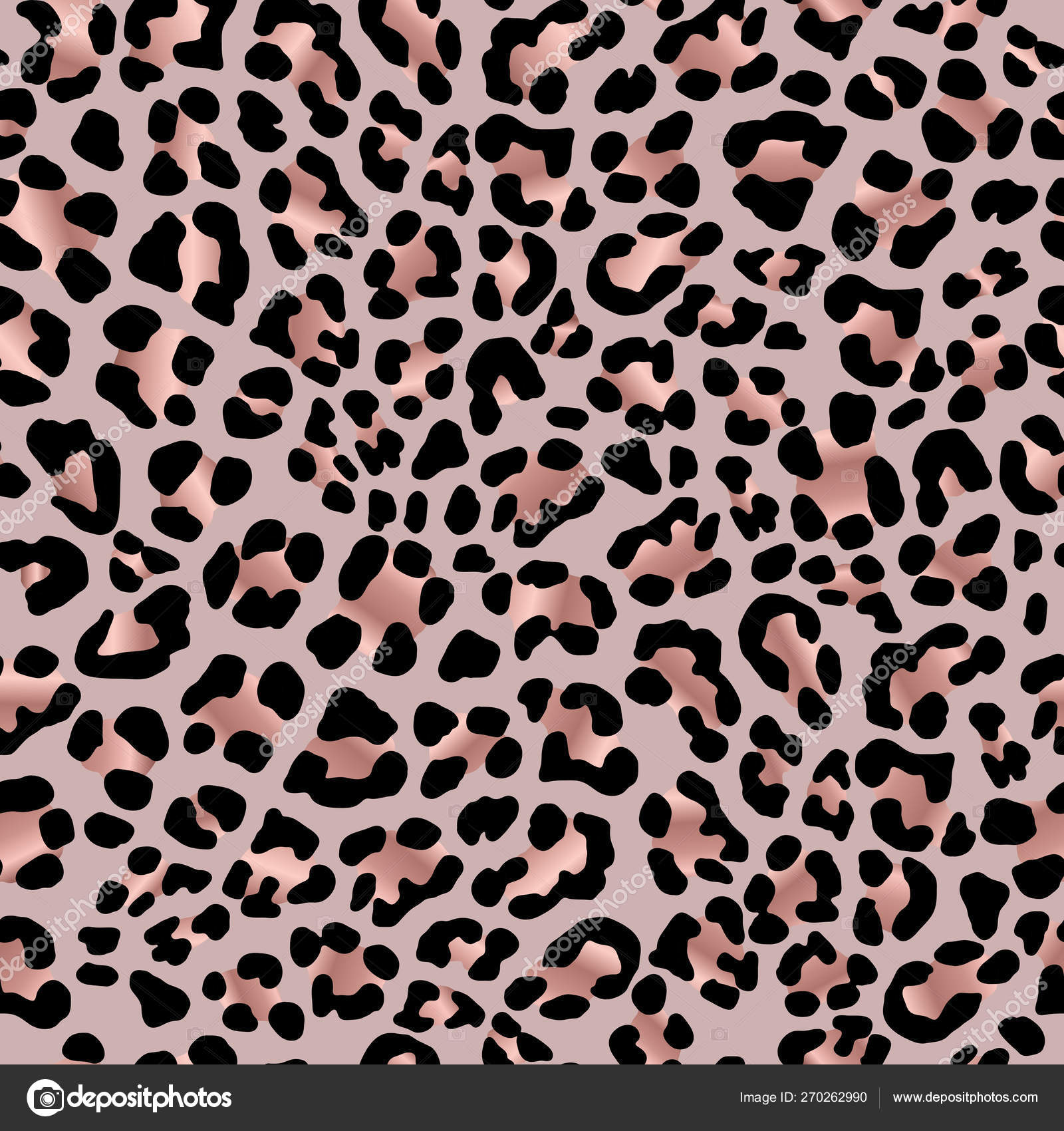 Leopard skin. Rose gold. Elegant texture with foil effect. Anima Stock ...