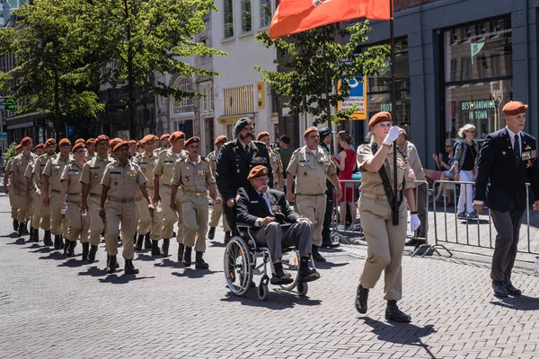Men Dutch Cavalry Traditional Uniform Marching Parade 2018 Veterans ...