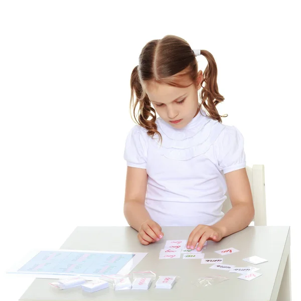 Child using flashcards Stock Photos, Royalty Free Child using ...