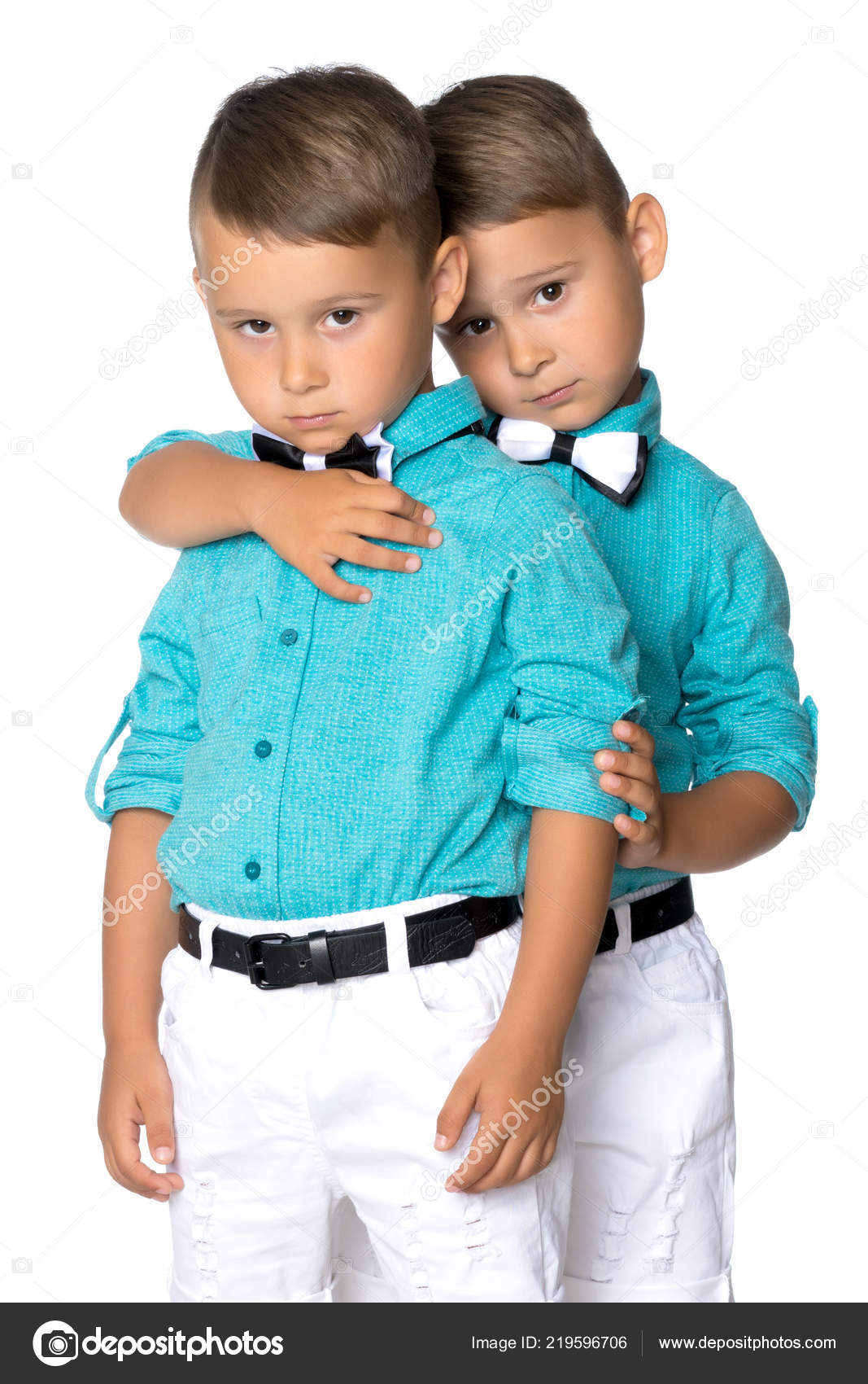 Two sad Gemini boys Stock Photo by ©lotosfoto1 219596706