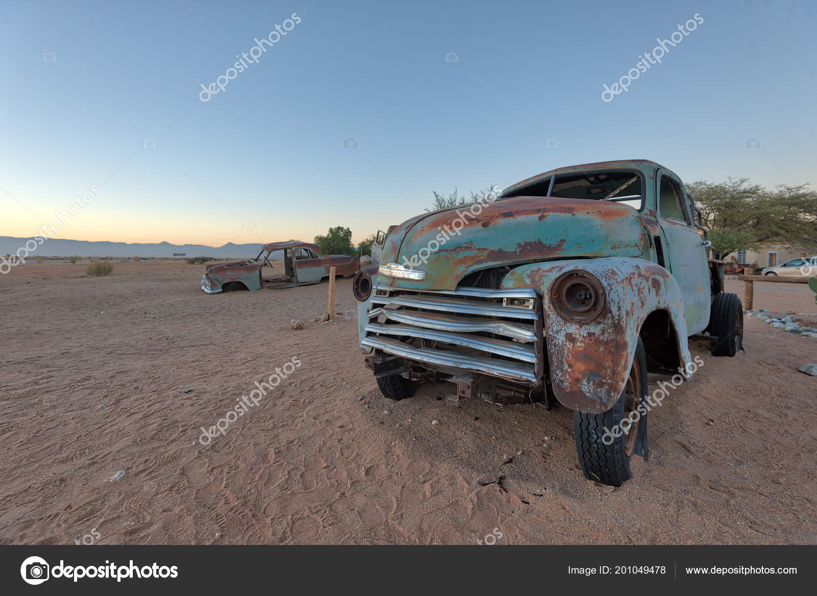 Old Rusty Cars Namib Desert Taken January 2018 – Stock Editorial Photo ...