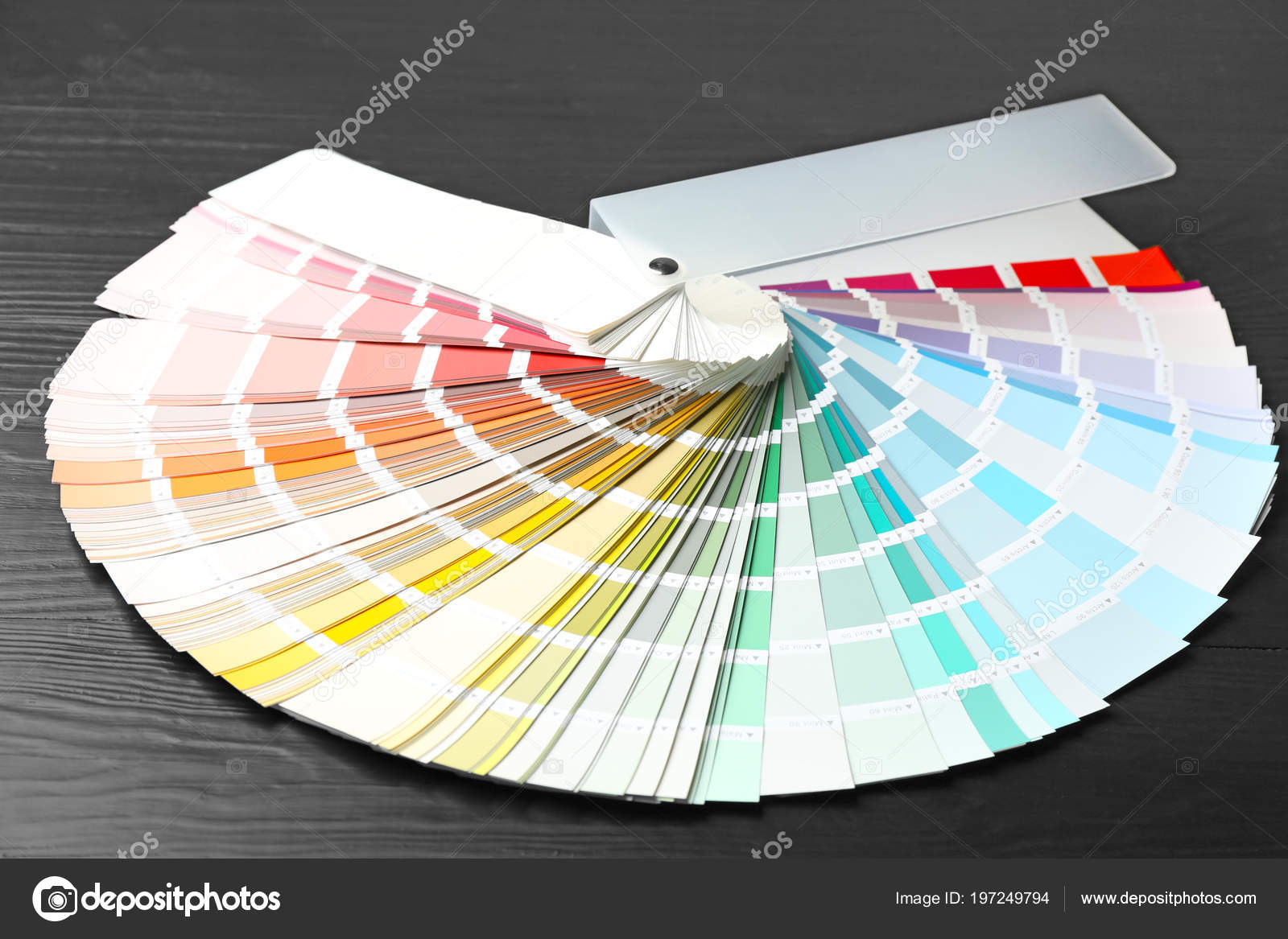 Color Palette Samples Black Background Stock Photo by ©NewAfrica 197249794