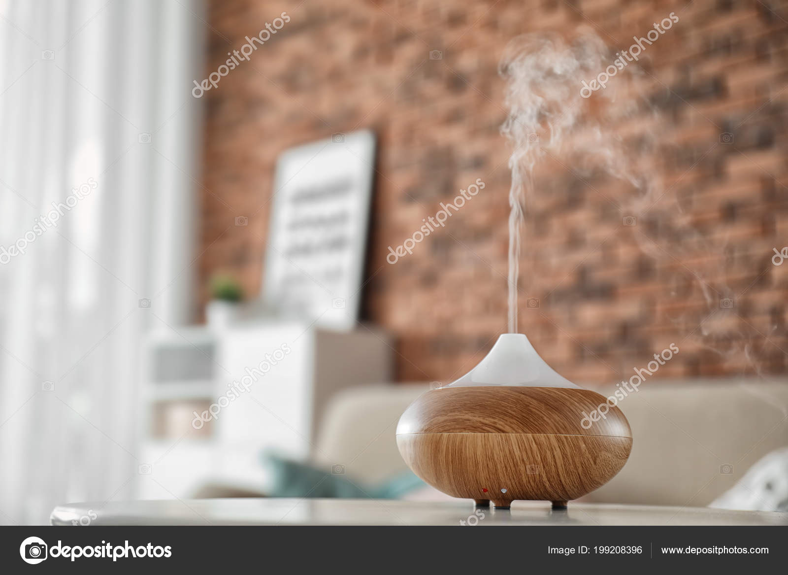Aroma Oil Diffuser Table Home Air Freshener Stock Photo by ©NewAfrica ...