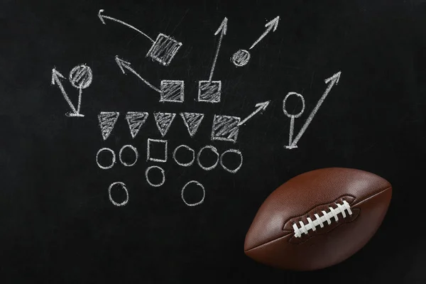 Football play chalkboard Stock Photos, Royalty Free Football play ...