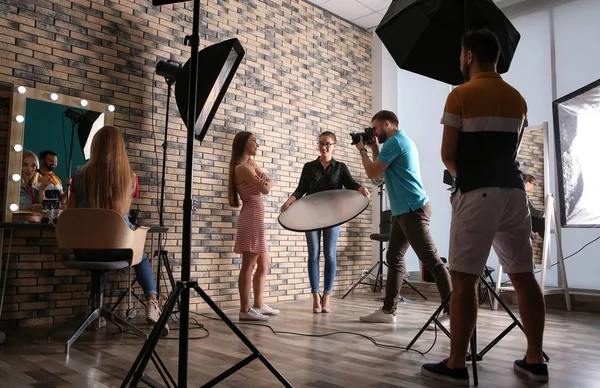 Tv studio backstage Stock Photos, Royalty Free Tv studio backstage ...