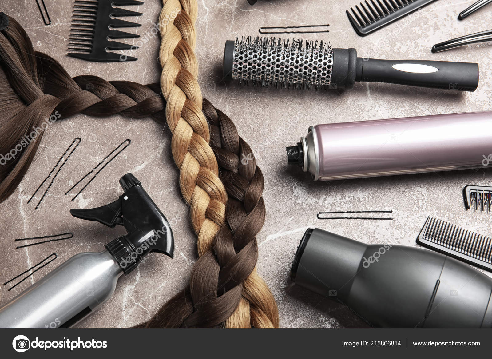 Hair Stylist Tools Background
