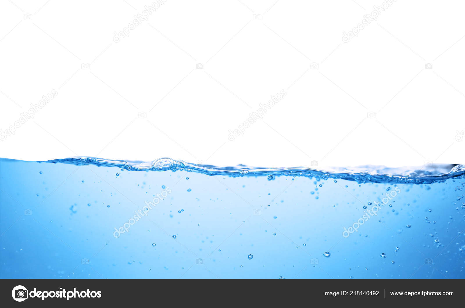 Surface Blue Water White Background Stock Photo by ©NewAfrica 218140492
