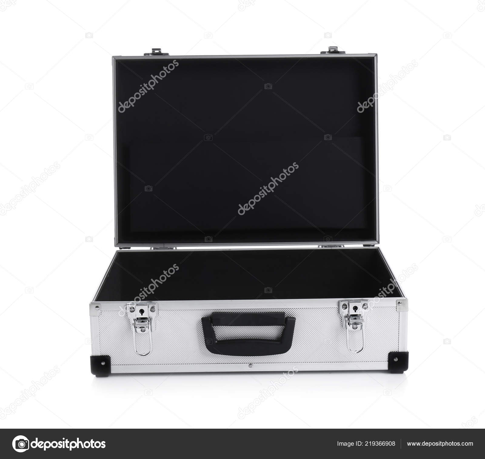 Modern Suitcase Open