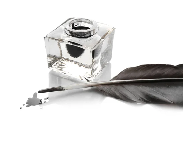 Feather ink pen Stock Photos, Royalty Free Feather ink pen Images ...