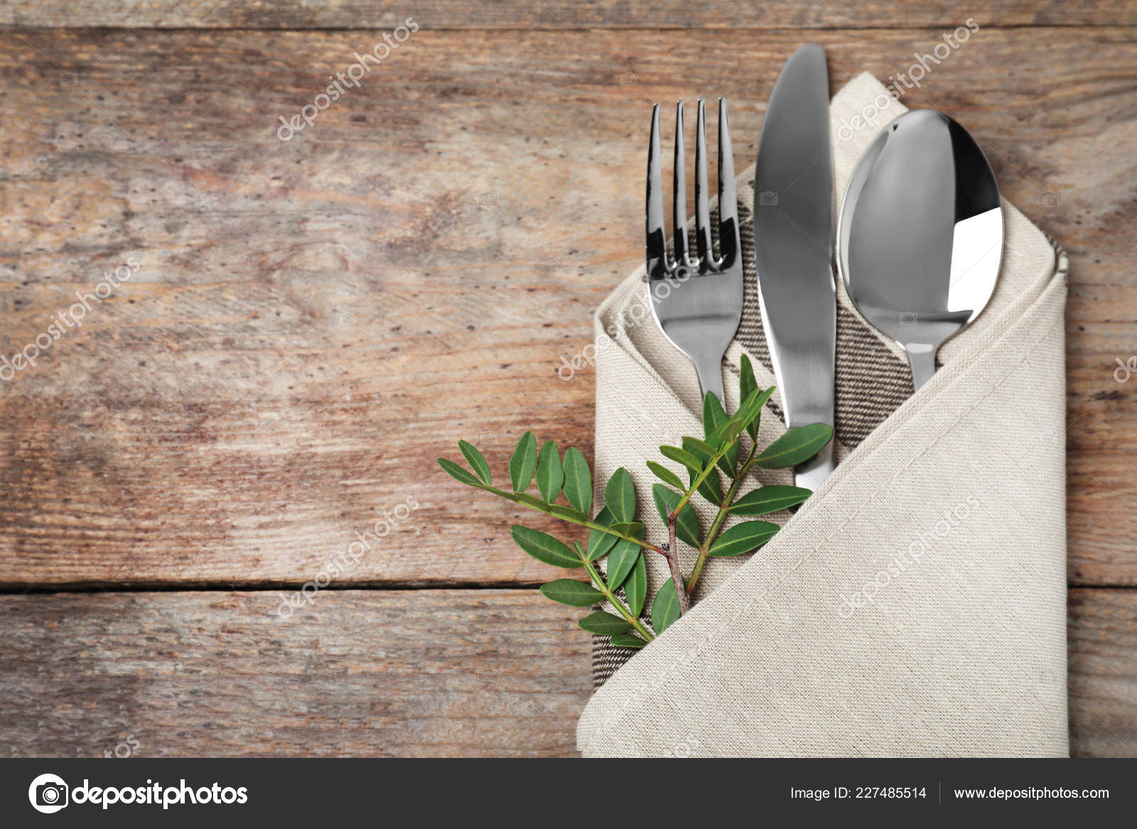 Fork And Knife Napkin