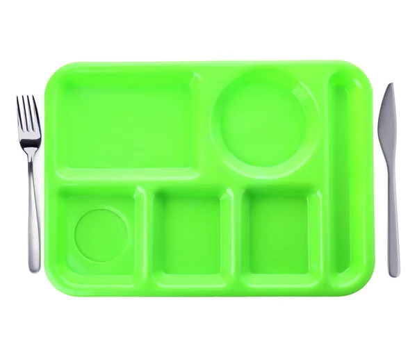 Empty School Lunch Tray