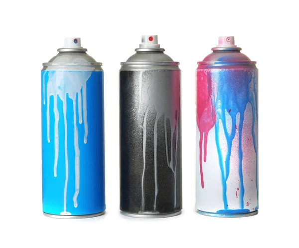 Used Can Spray Paint White Background Stock Photo by ©NewAfrica 227706904