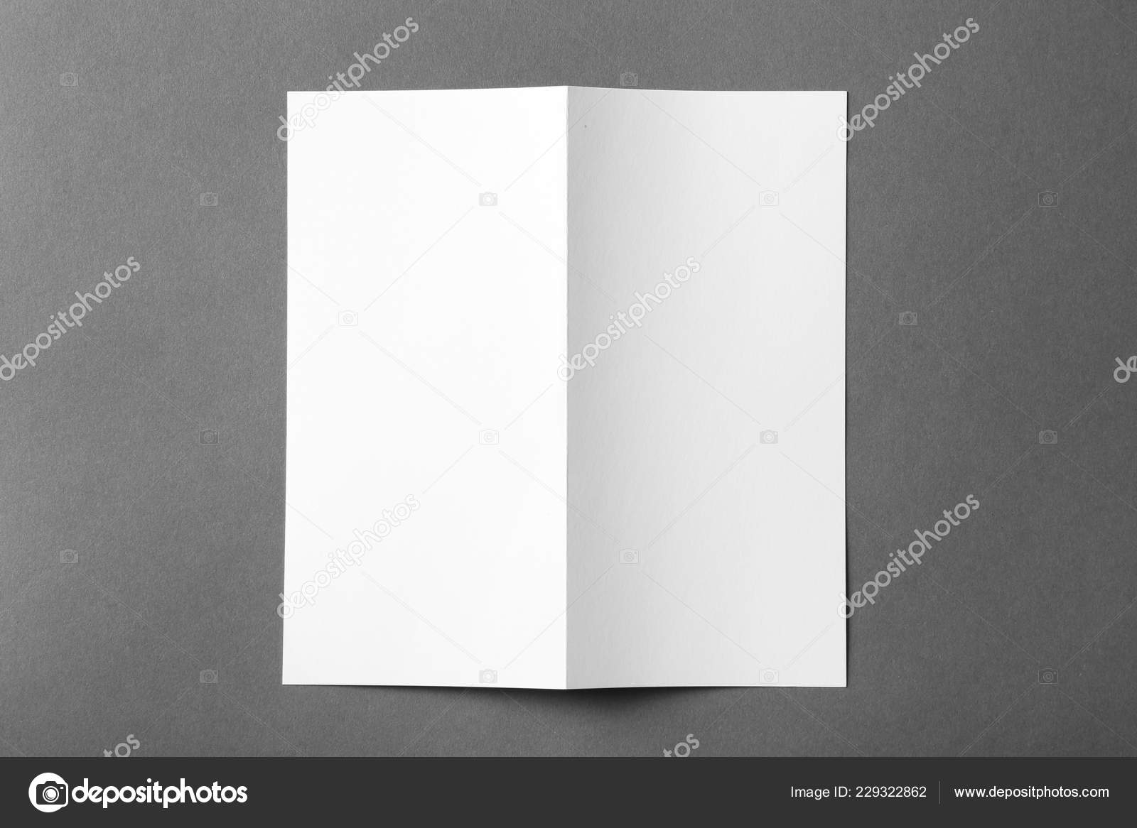 Blank Brochure Mock Color Background Stock Photo by ©NewAfrica 229322862