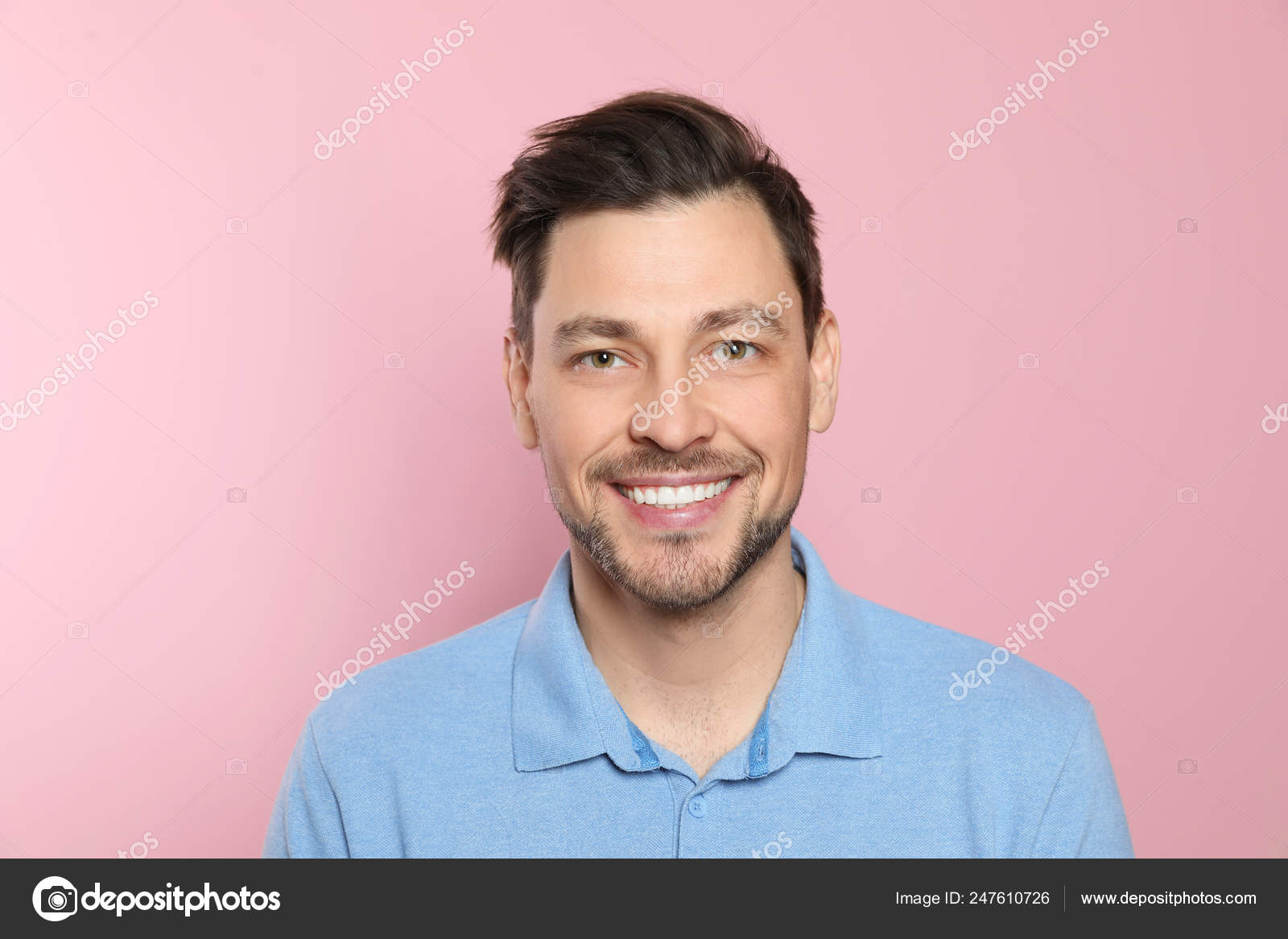 Perfect Teeth Smile Man