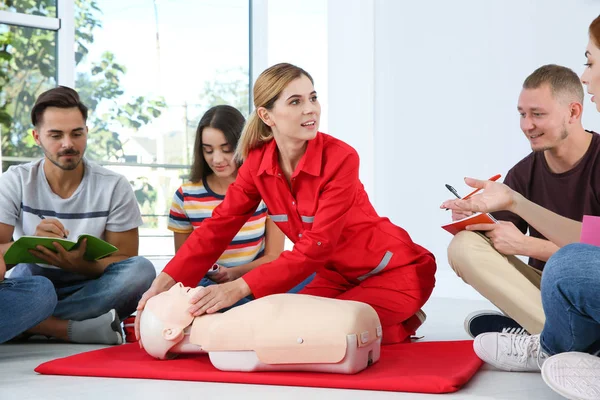 First aid instructor Stock Photos, Royalty Free First aid instructor ...