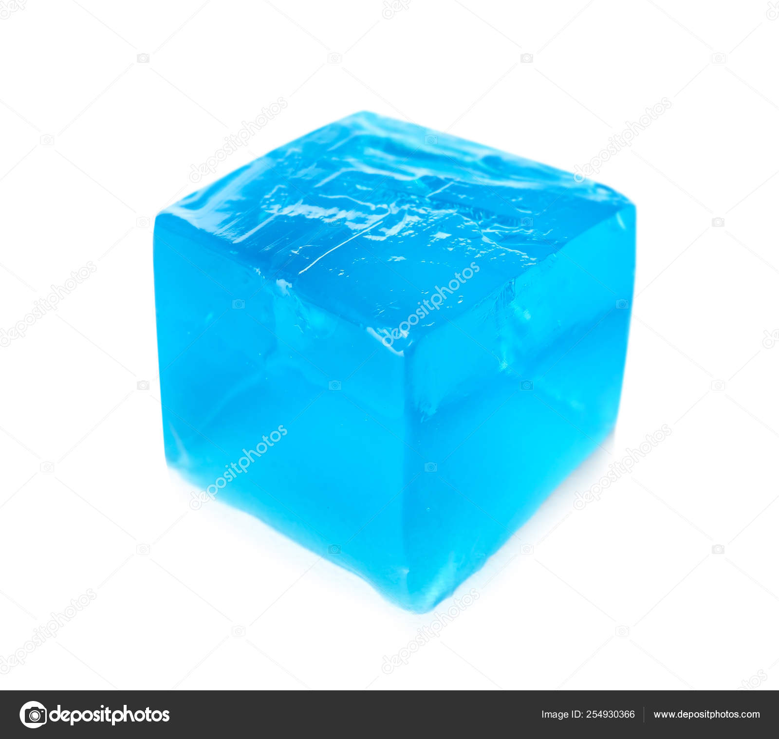 Blue Jello Cubes