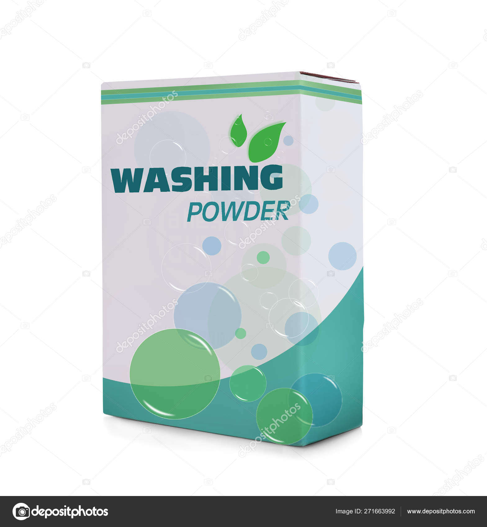 Box of laundry detergent on white background — Stock Photo © NewAfrica ...