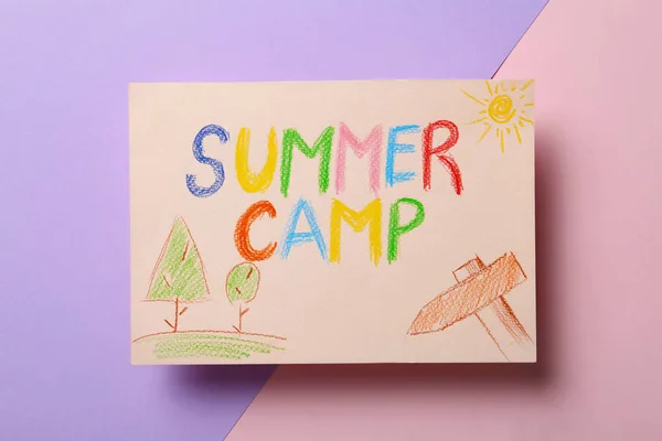 Summer camp cards Stock Photos, Royalty Free Summer camp cards Images ...