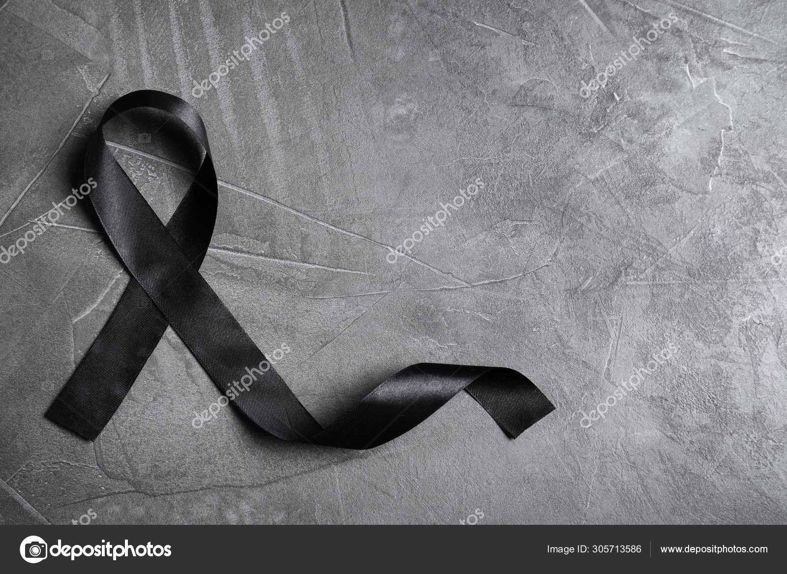 Black Ribbon Mourning Tradition